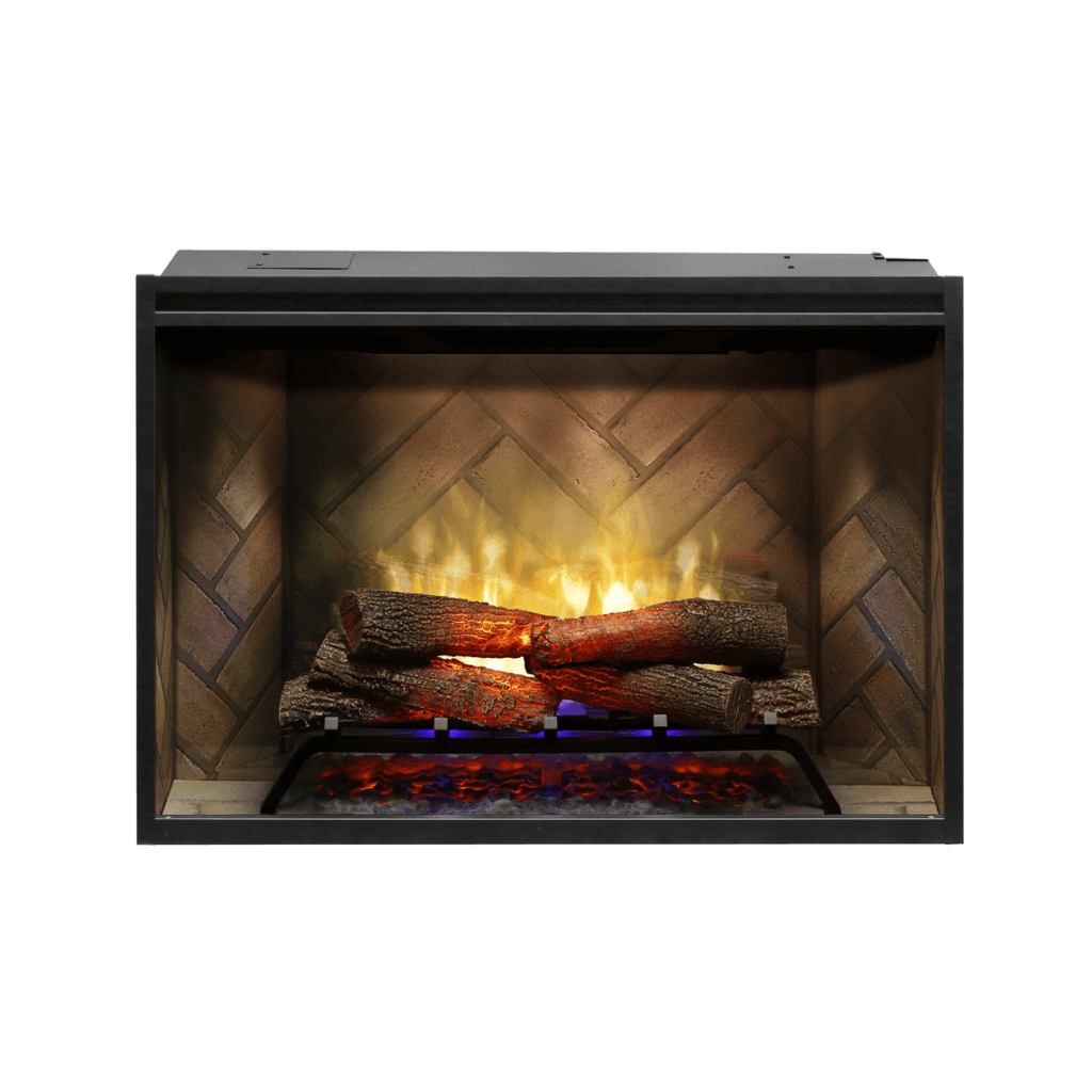Dimplex Revillusion 42″ Built-In Electric Fireplace - Crackle Electric ...
