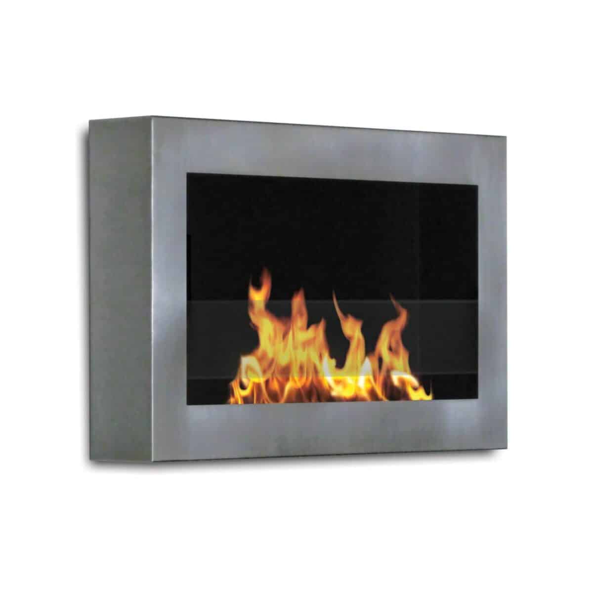 Anywhere Fireplace Broadway Floor Standing Fireplace - Crackle Electric ...