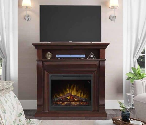 Electric Fireplaces With Storage - Crackle Electric Fireplaces ...
