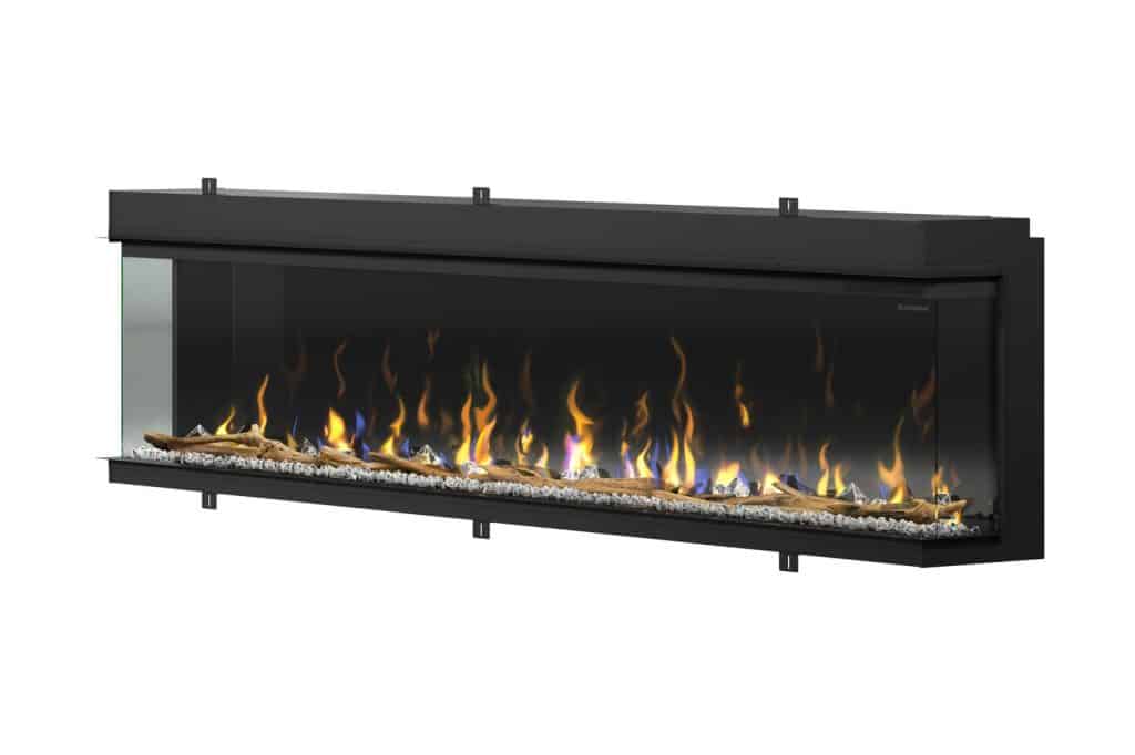 Dimplex Ignite XL Bold 100″ Linear Electric Fireplace - Crackle ...